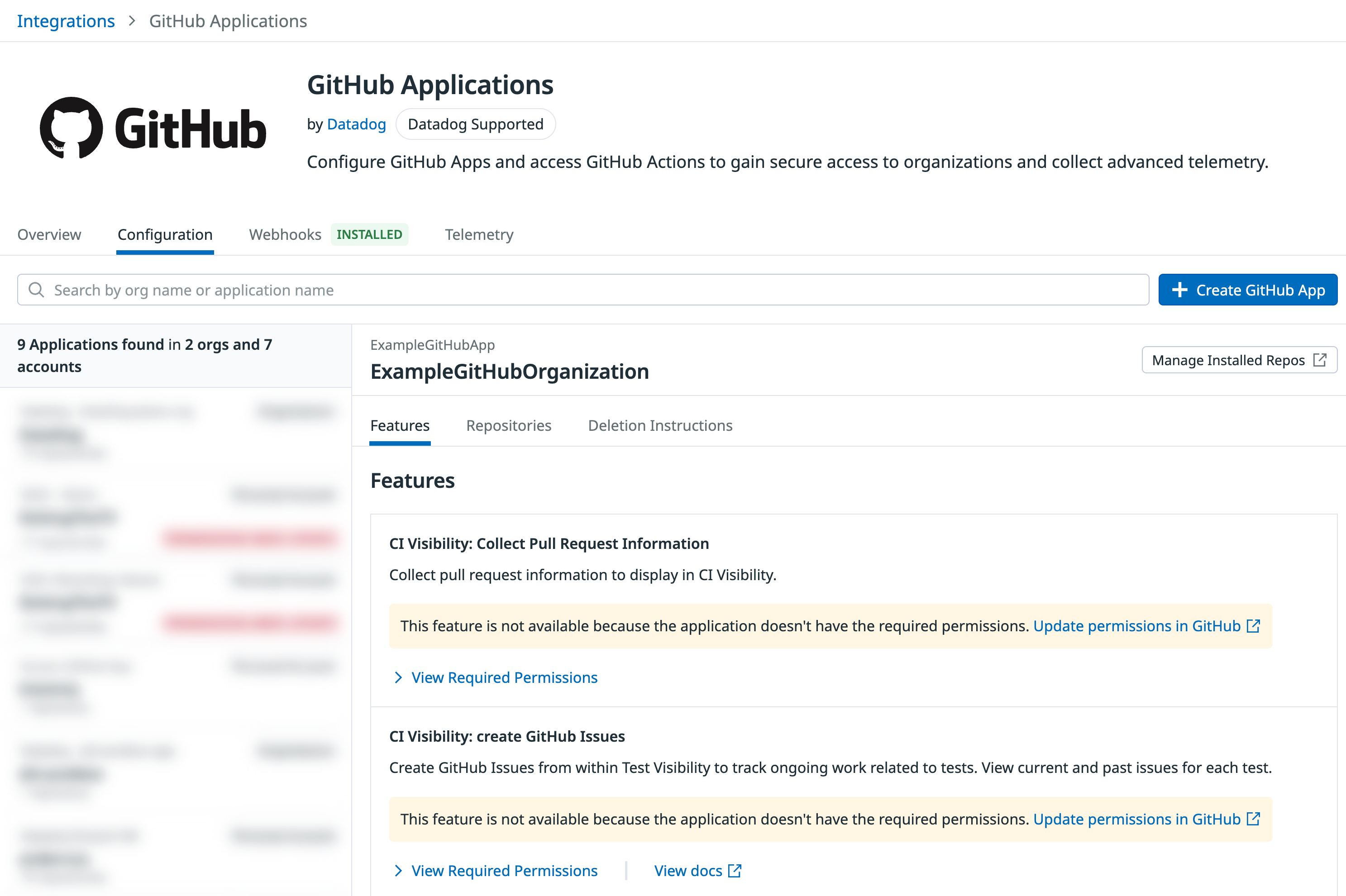Github Pull Requests