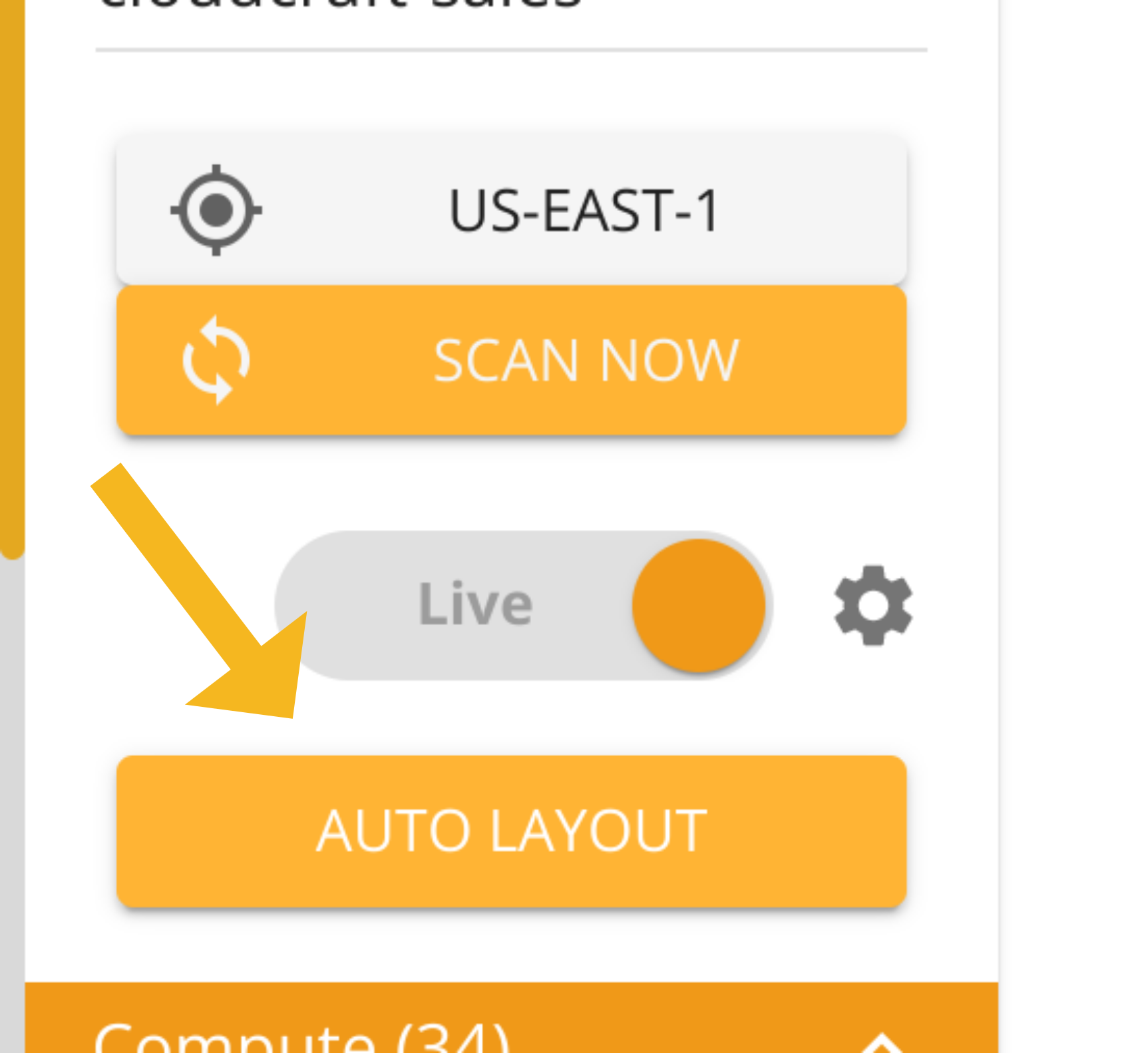 Create your first live AWS diagram