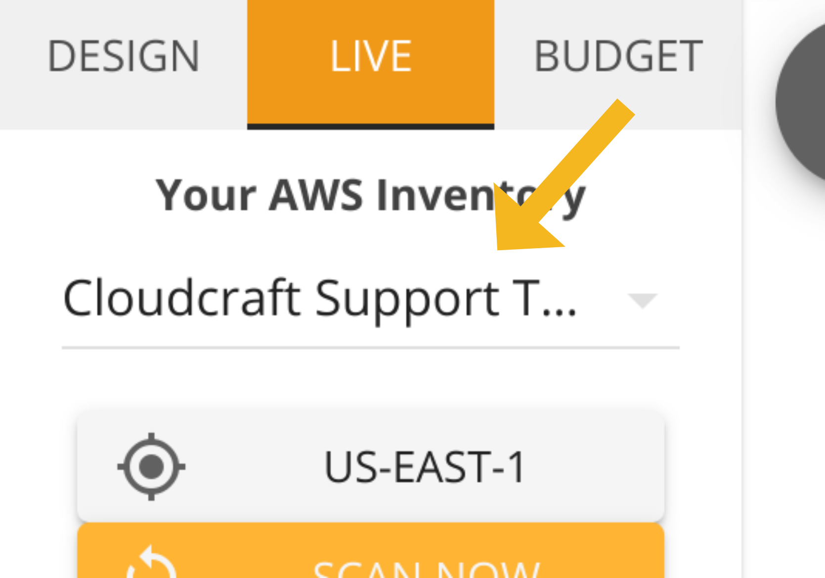 Create your first live AWS diagram