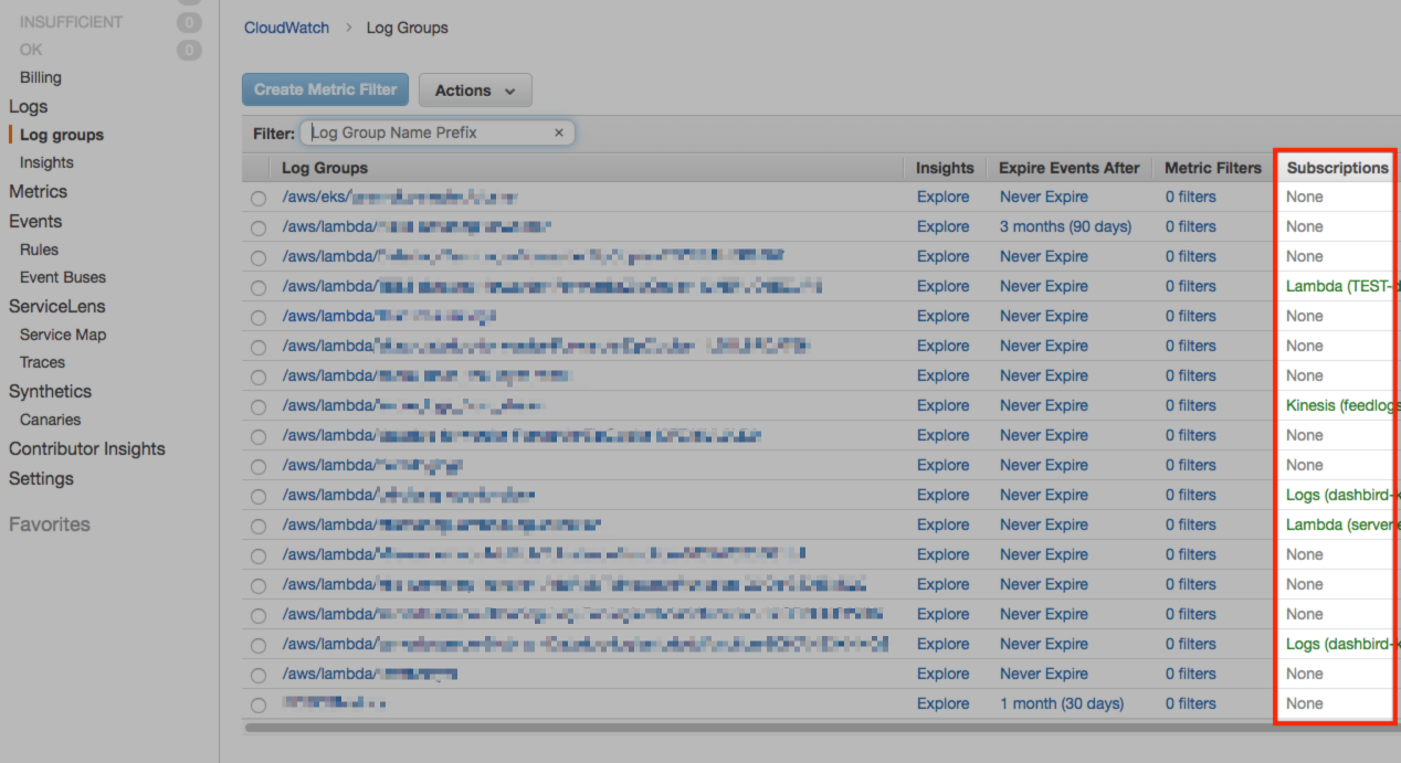 Lambda Function Log Collection Troubleshooting Guide