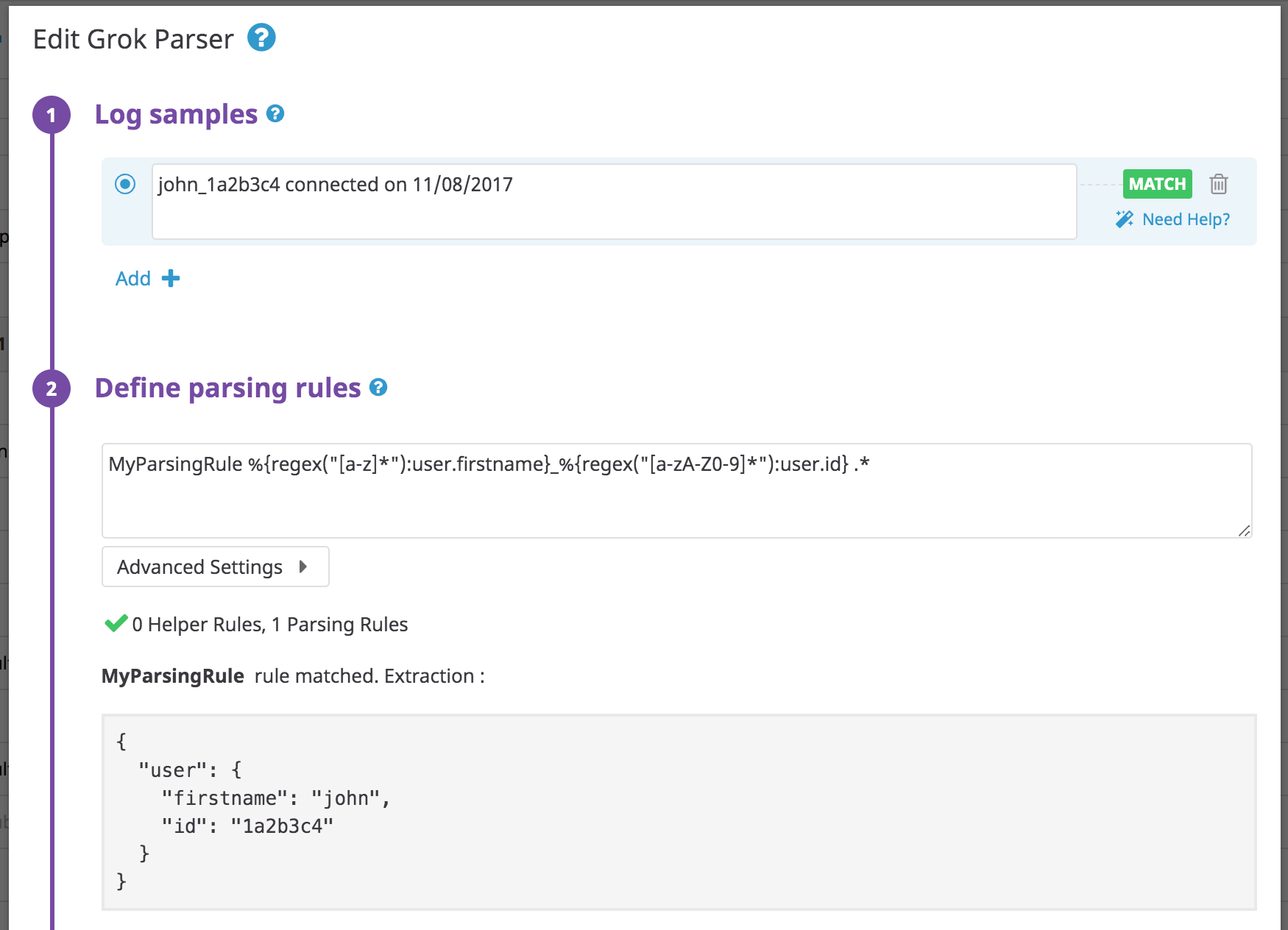Grok Parser
