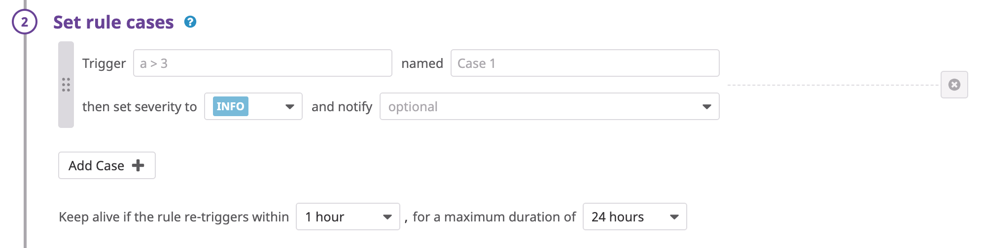 Signal Correlation Rules