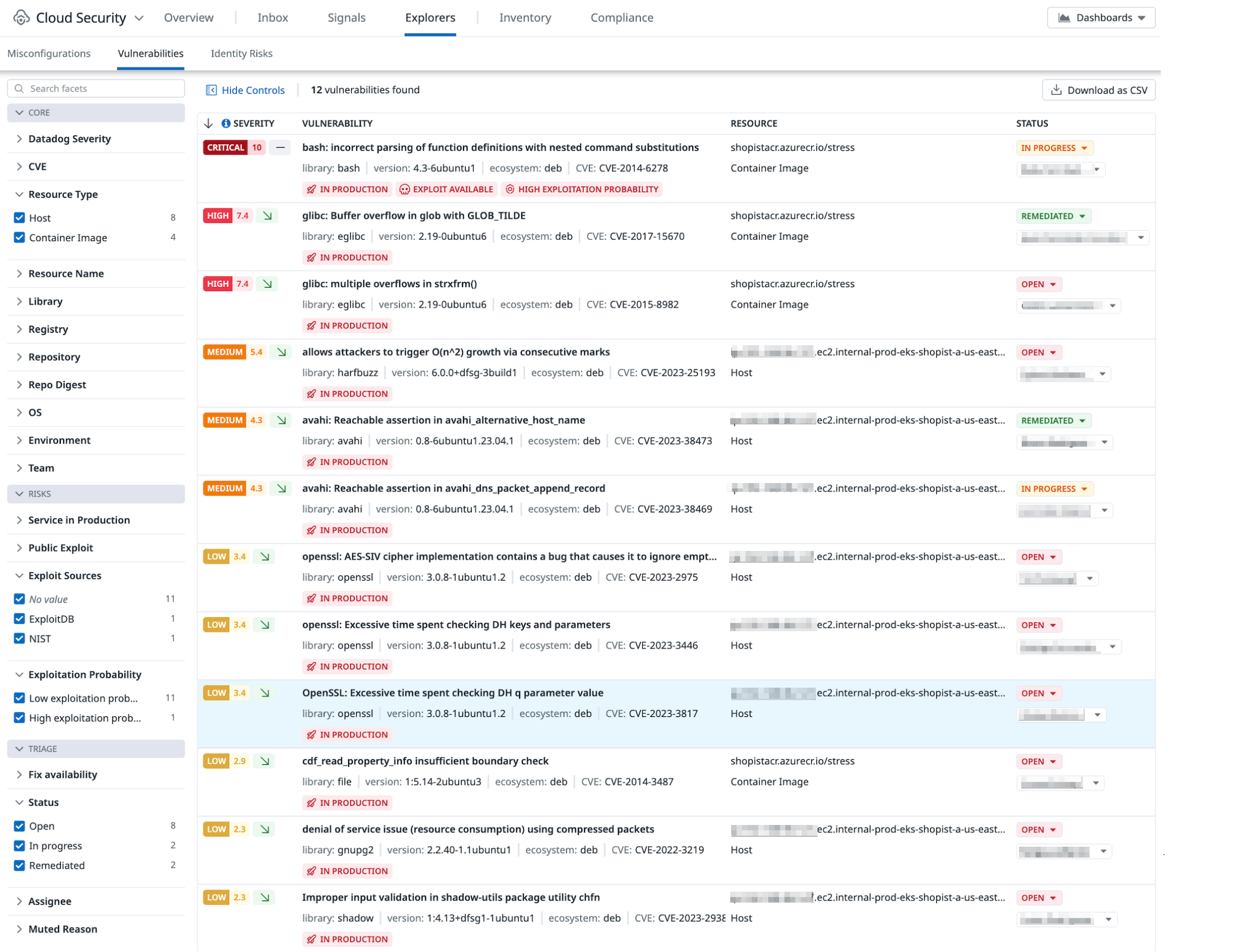 Cloud Security Management Vulnerabilities
